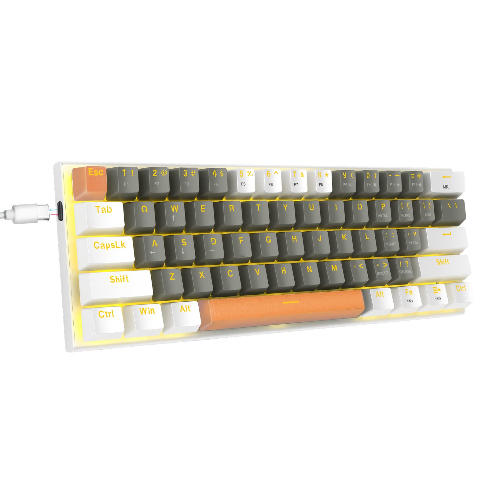 Mua E-YOOSO 60% Mechanical Keyboard, Red Switches Mechanical Gaming ...