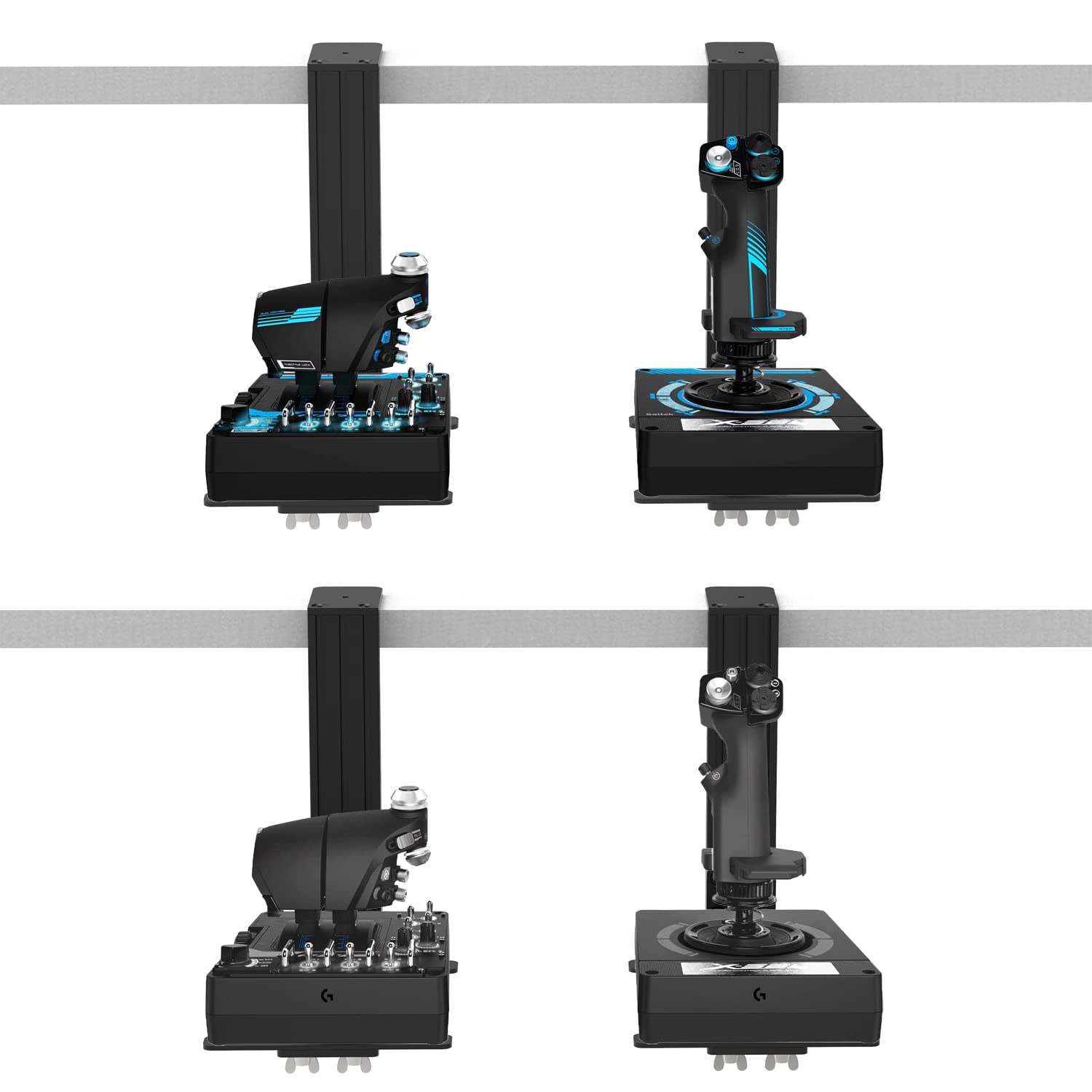 Mua JUYEER Table Mount Compatible for Logitech X52/X52 Pro/X56/X56 ...