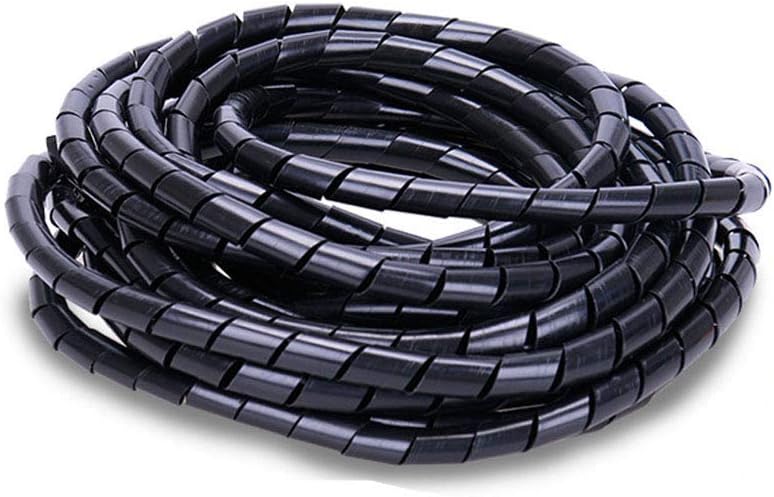 Spiralé Gaine Câbles,4-20mm(15.5m) Cache USB Cable,Organisateur pour ...