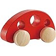 Amazon.com: Hape Mini Van Wooden Toddler Toy Vehicle in Red, L: 4.9, W ...