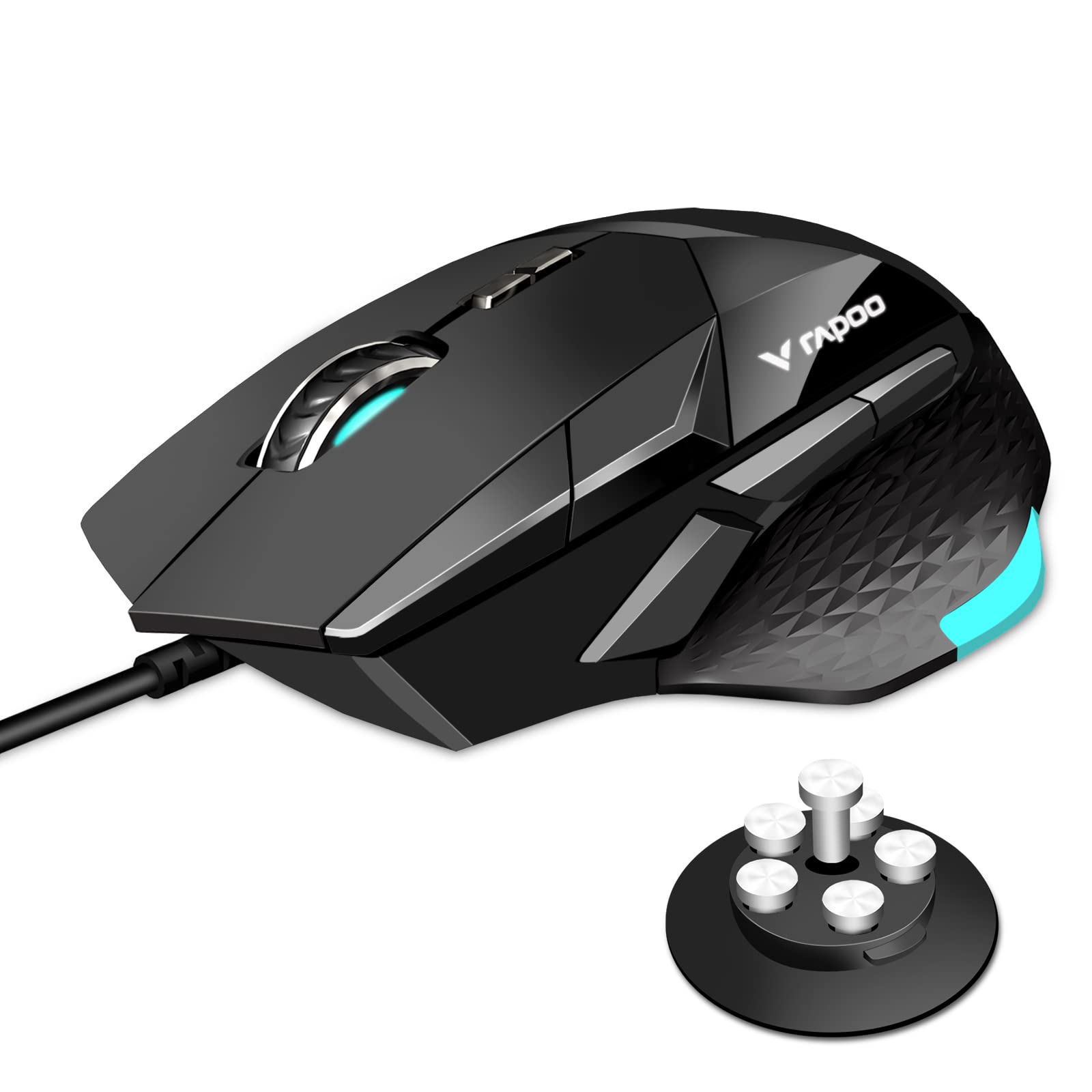 Mua RAPOO VT900 Wired Gaming Mouse, 16K DPI Optical Sensor, IR Optical ...