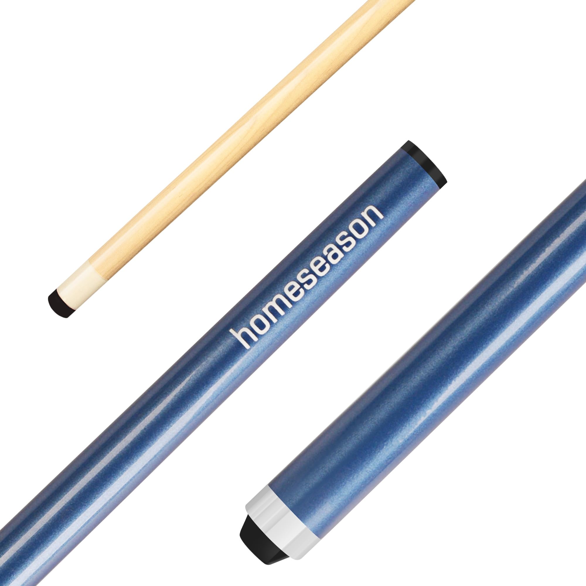 Pool Cues 58 inch Pool Cue Stick with 13mm Double Leather Tip 4-Colors ...