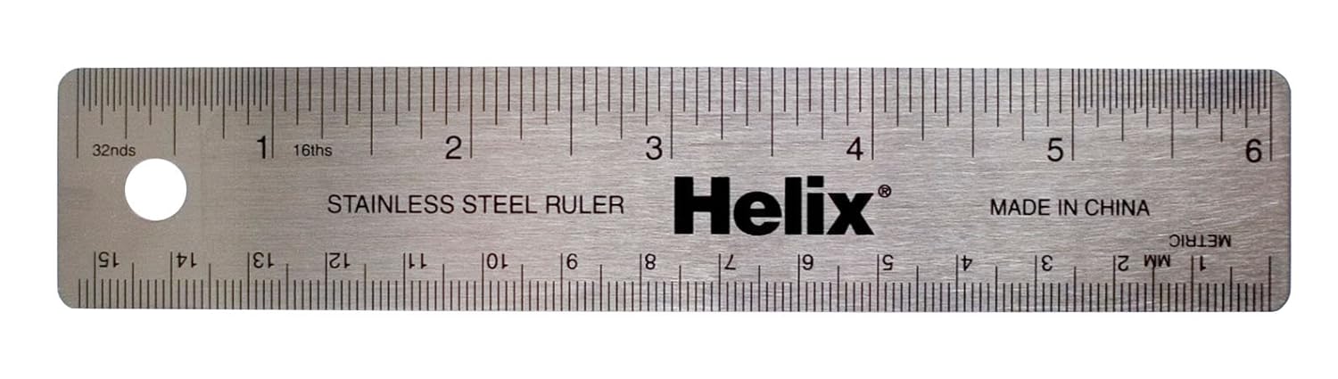 Helix Acrylic Office Ruler 18 inch 15012 45cm