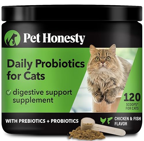 Digestive Probiotic Powder Supplement for Cats - Digestive Support ...
