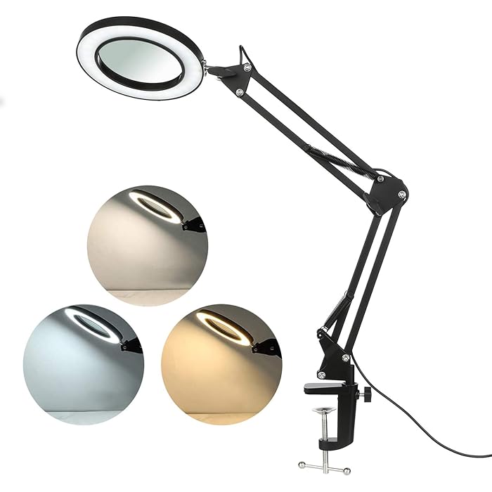 Buy Magnifying Desk Lamp With Clamp Tomshine 8X Magnifier Lamps 3 buy-magnifying-desk-lamp-with-clamp-tomshine-8x-magnifier-lamps-3