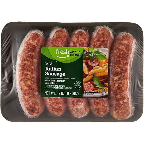 Madreselva Dulce Salchicha De Pavo Italiana Salchichas Déliss