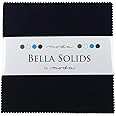 Amazon.com: Bella Solids Navy Charm Pack 42 Squares 5" Moda Fabrics 9900PP 20