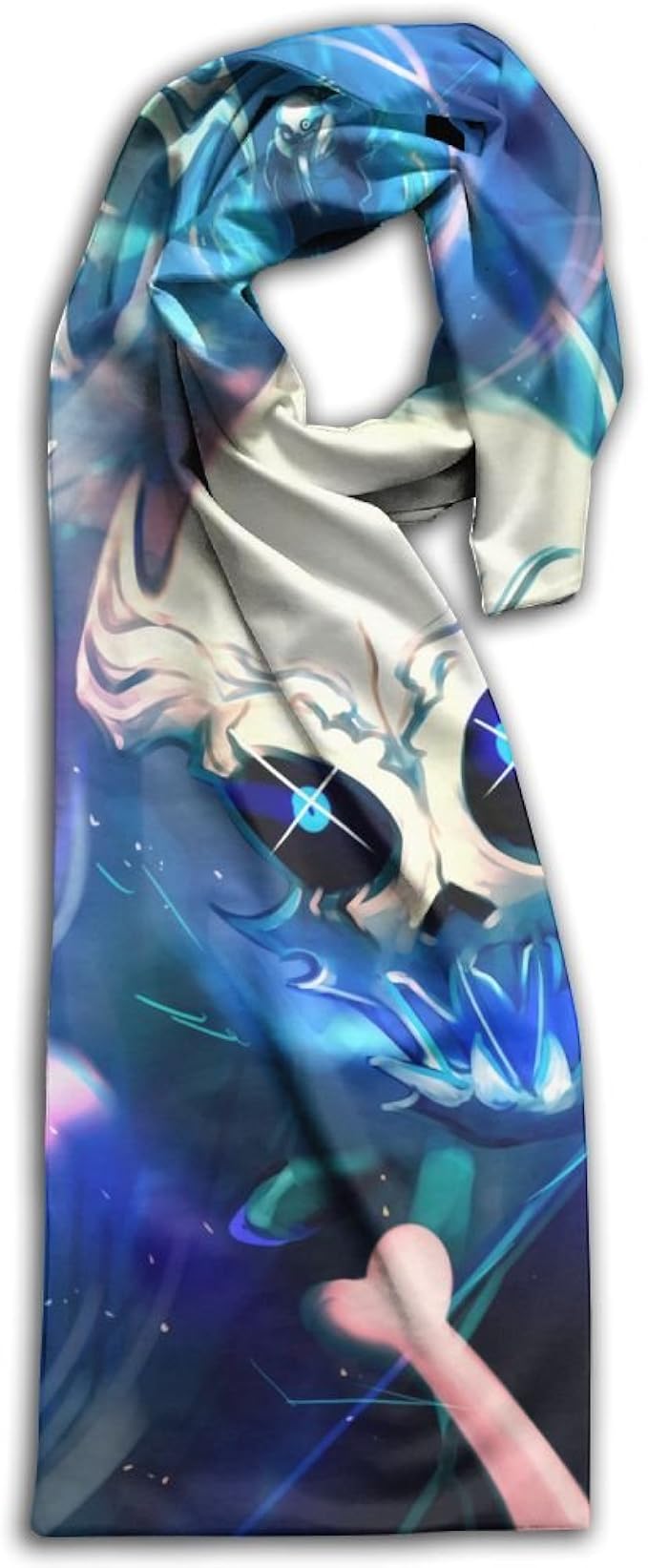 Unisex Undertale-Sans Thick Knitted Winter Warm Infinity Scarf: Amazon ...