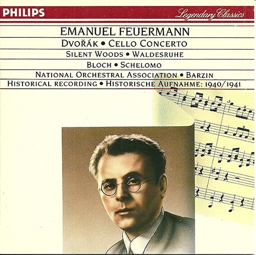 Dvorak/Bloch -Concerto pour Violoncelle: Emanuel Feuermann, Leon Barzin ...