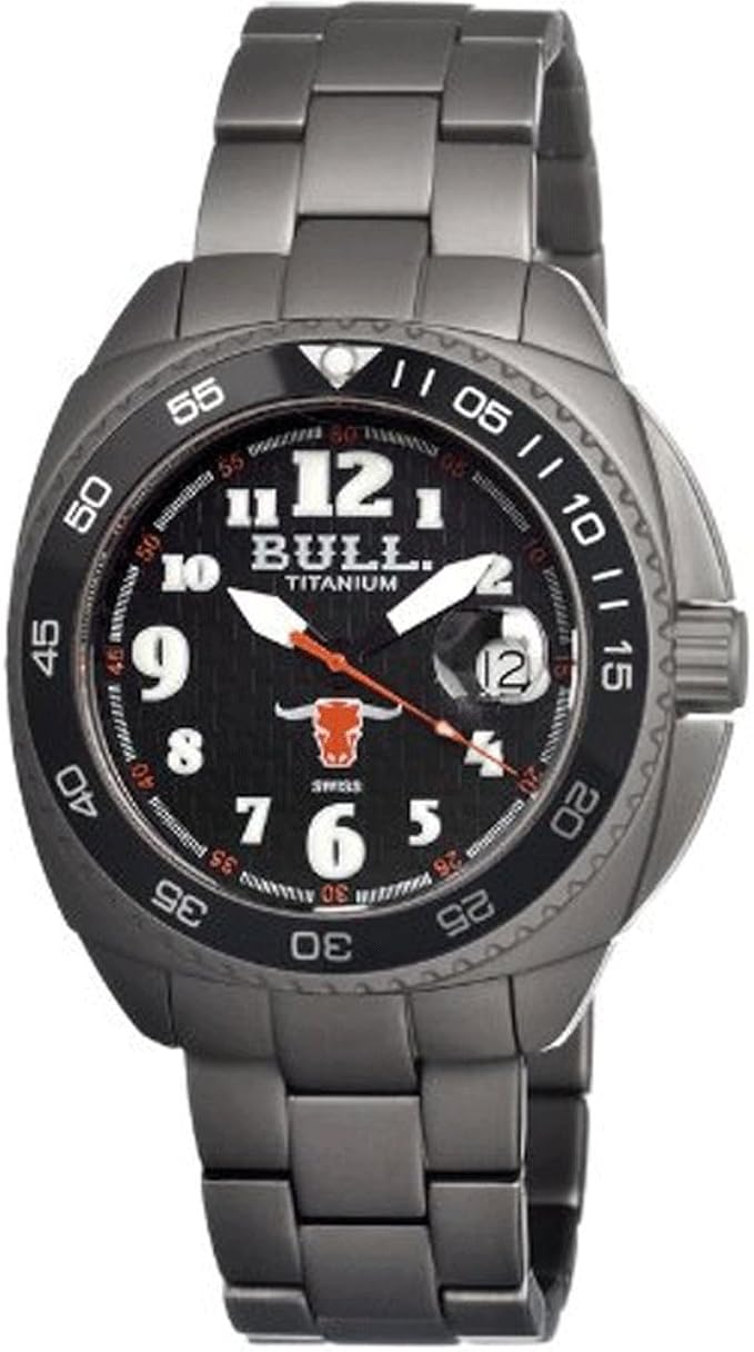 bull titanium - Mens Watch - BULMD002: Amazon.co.uk: Watches