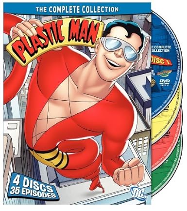 Amazon.com: Plastic Man: Complete Collection [DVD] [2009] [Region 1 ...