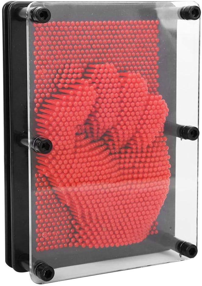 Hztyyier 3D Clone Pin Art Toy Classic Pin Sculpture Board for Children ...