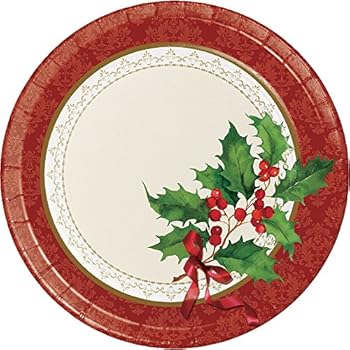 Amazon.com: Creative Converting 8-Count Sturdy Style Dinner/Large Paper ...