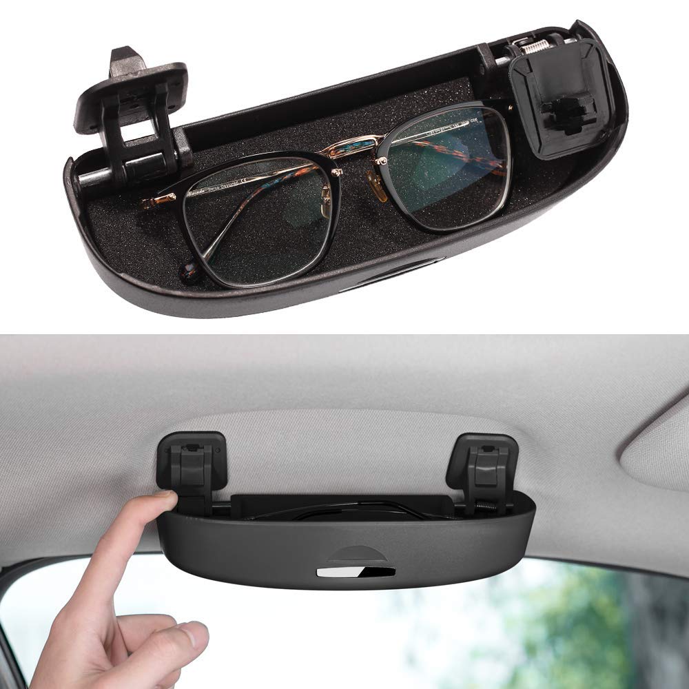 Thenice Glasses Holder Sunglasses Case Grab Hnadle Storage Box ...