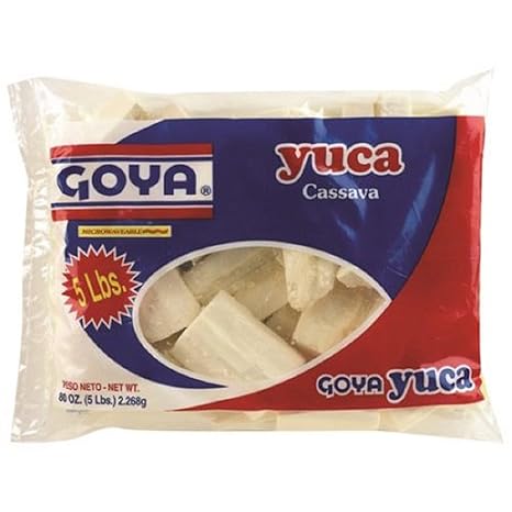 Goya Yuca Cassava, 5 LB (Frozen): Amazon.com: Grocery & Gourmet Food