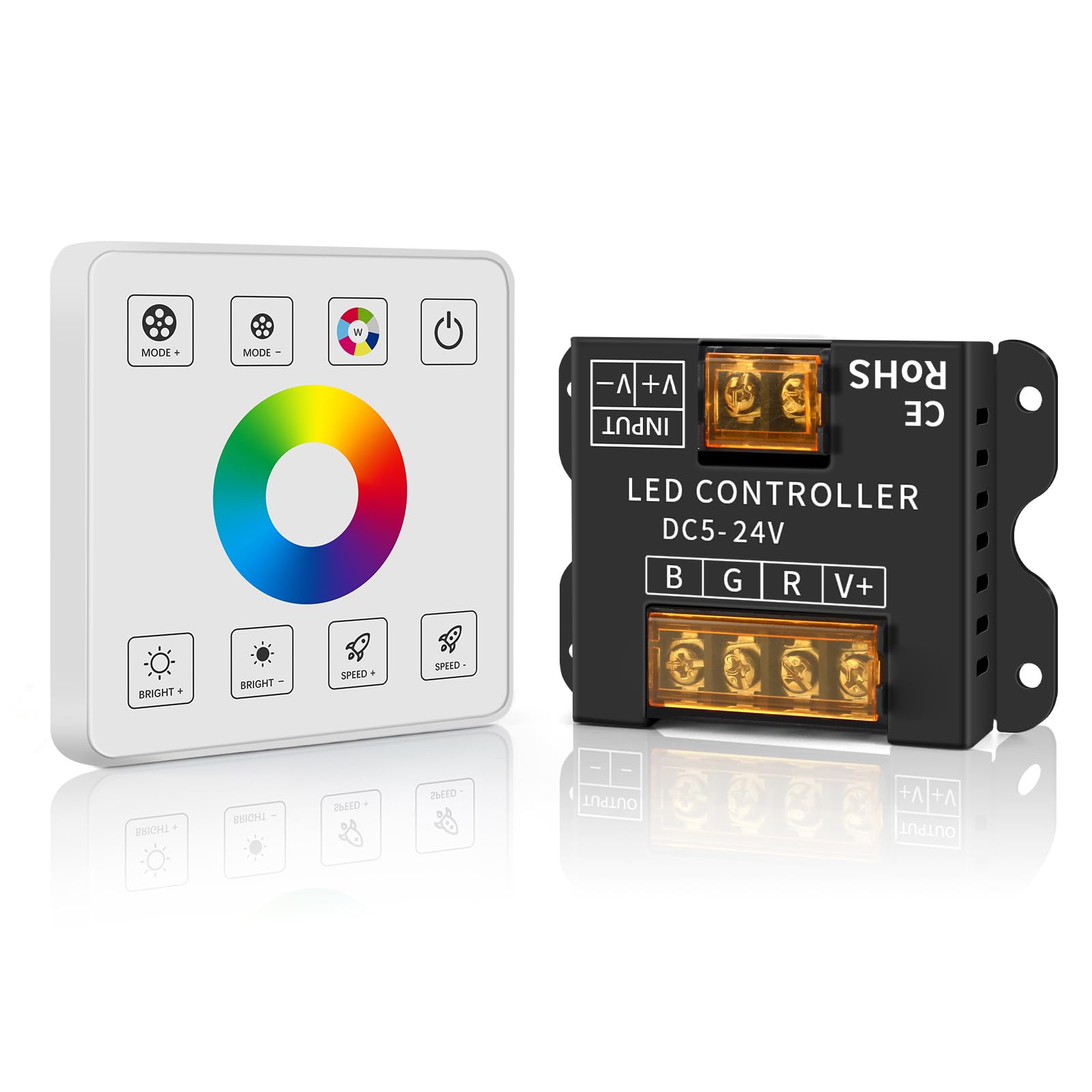 Mua RGBZONE RGB LED Controller, RF Wireless Remote Control, Dimmable ...