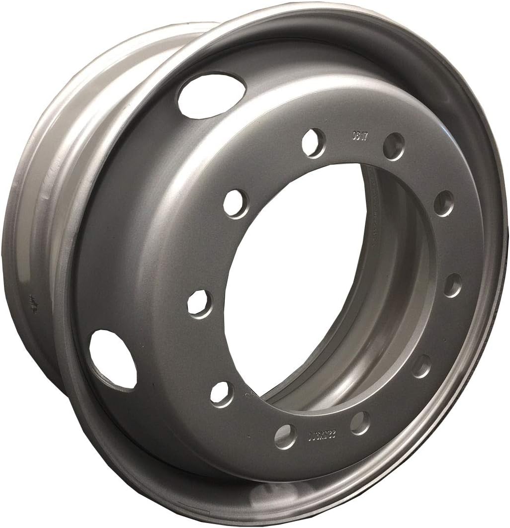 Amazon.com: S229016 BUS STEEL WHEEL 22.5 x 9 10X335 Hub Pilot GREY ...
