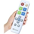 Amazon.com: EZclicker Big Button Universal TV Remote (Silver) Simple Easy to Use, Great for ...