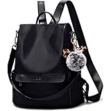 Amazon.com: Women Backpack Purse Nylon Anti-theft Fashion Casual ...