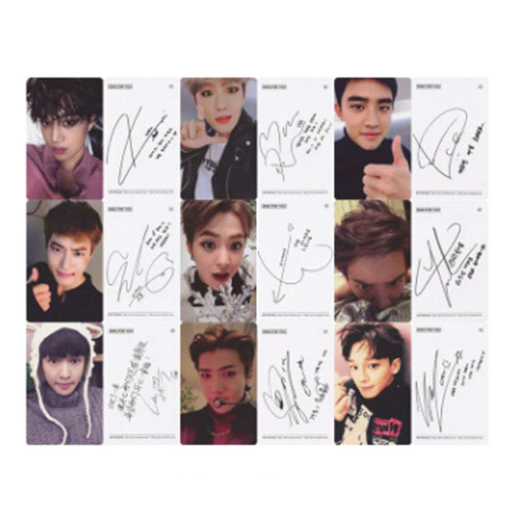 Exo Members Signature