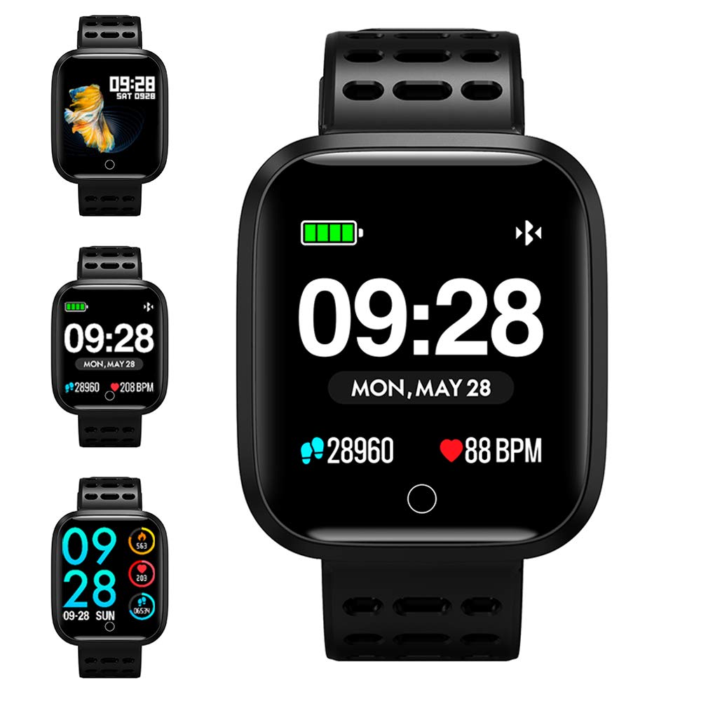 Fitness Tracker Watch, KUNGIX Activity Tracker Smart Watch Waterproof ...
