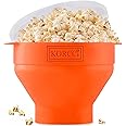 Amazon.com: The Original Korcci Microwaveable Silicone Popcorn Popper, Microwave Popcorn Popper ...