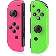 Amazon.com: FFSTARYM Upgraded Switch Controllers Replacement for Switch/Lite/OLED, Replacement ...