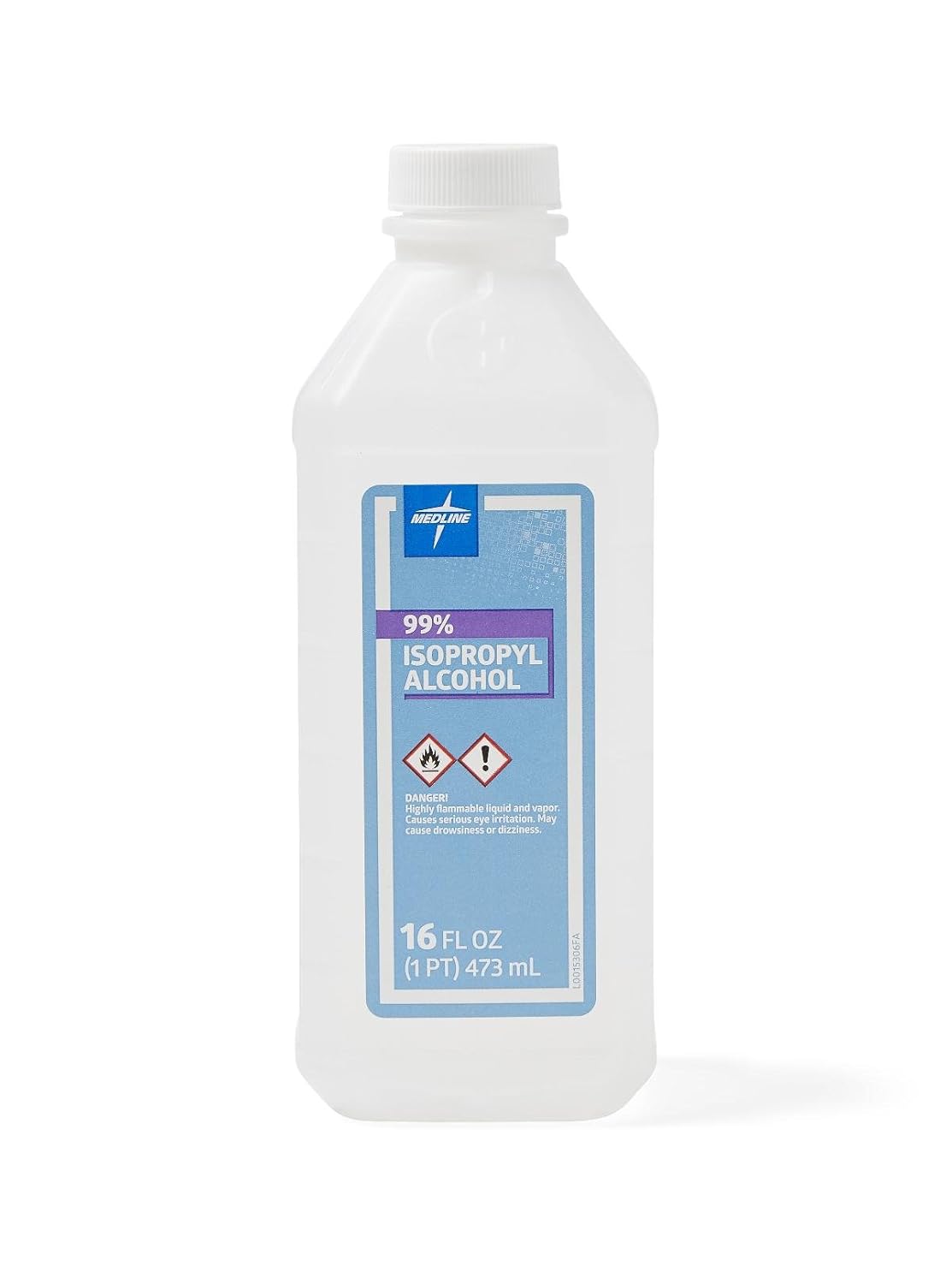 Buy Isopropyl Alcohol Antiseptic Solution, 99% Alcohol, 16 ounces ...