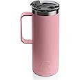 Amazon.com: RTIC 20 oz Coffee Travel Mug with Lid and Handle, Stainless ...