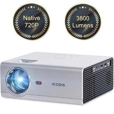 iCODIS T400 Mini Projector - 3800 Lumens, HD Nepal | Ubuy