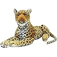 Amazon.com: TAGLN Stuffed Animals Lying Leopard Toys Plush Cheetah (22 ...
