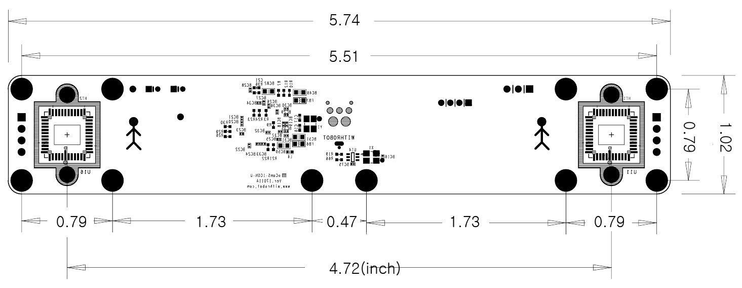 Mua oCamS-1MGN-U, Mono Stereo Camera Module Depth Sensor IMU ROS SLAM ...