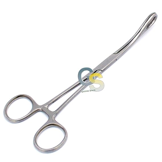 Amazon.com: Sponge Forceps 9" Curved G.S Instruments: Beauty