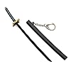 Demon Slayer Muichiro Sword with Scabbard Keychain, Mist Breathing Mist ...