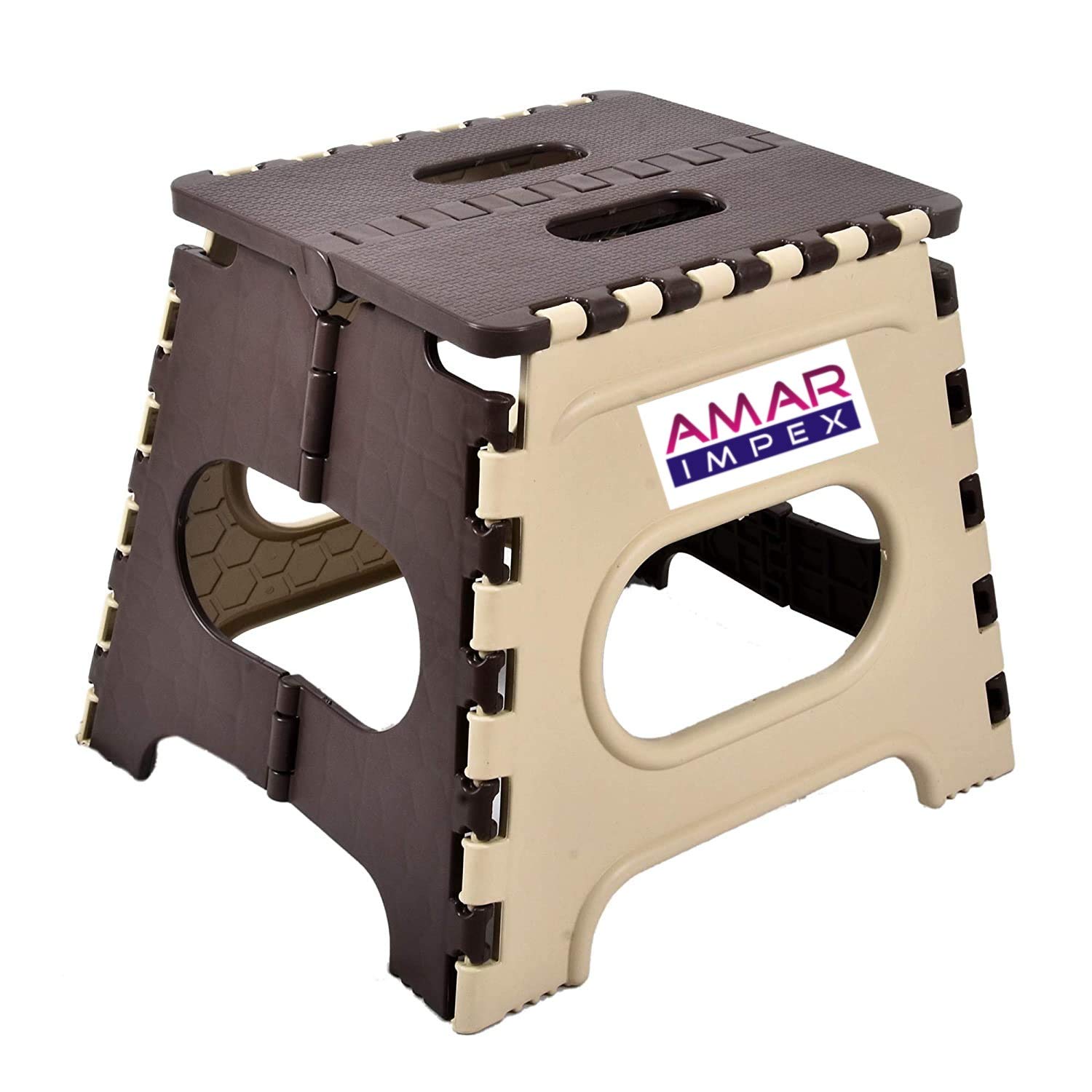 AMAR IMPEX 12 Inches Super Strong Folding Step Stool for Adults and ...