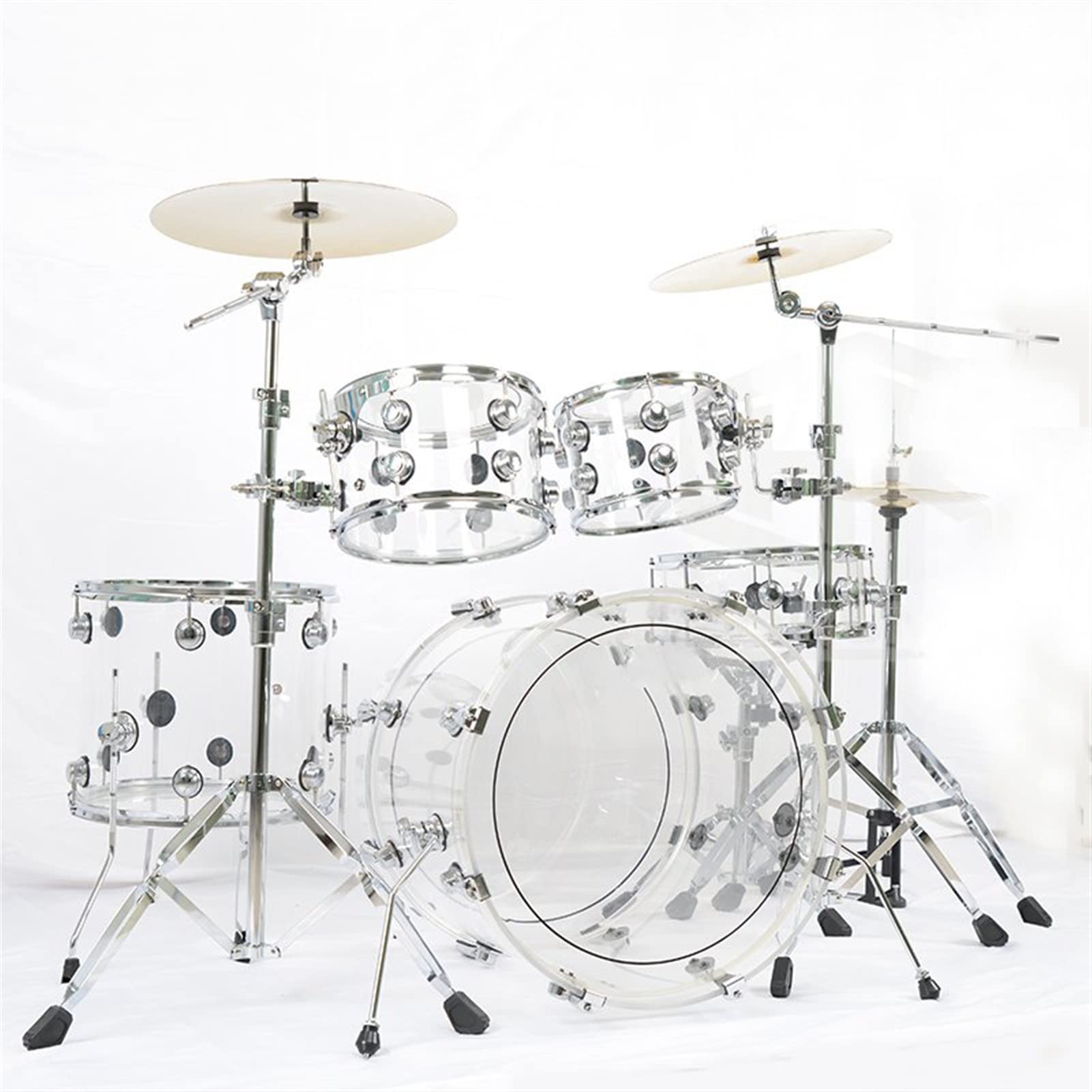 Mua SHUNTIAN 5 Piece Professional Drum Kit Acrylic Drum Set Beginners ...