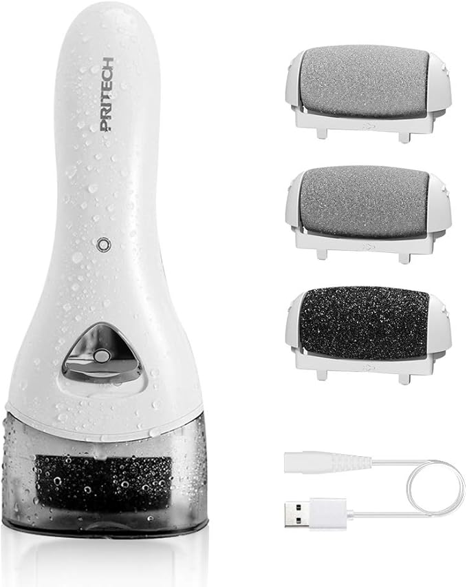 Electric Foot Callus Removers Rechargeable, Portable Electronic Foot ...