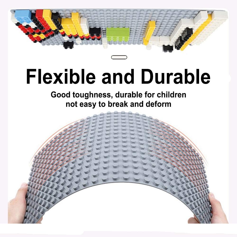 Kabi Building Plate, 2pcs 32 x 16 Large Particles Classic Building Base ...