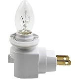 TWDRTDD Plug in Night Light, Adjustable E12 Base Socket Night Light ...