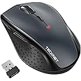 Amazon.com: TECKNET Wireless Mouse for Laptop, 3200 DPI Optical, 2.4G ...