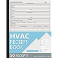 HVAC Receipt Book: HVAC Service Work Order Form | HVAC Invoice Forms ...
