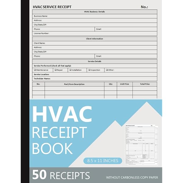 Hvac Estimate Form Template