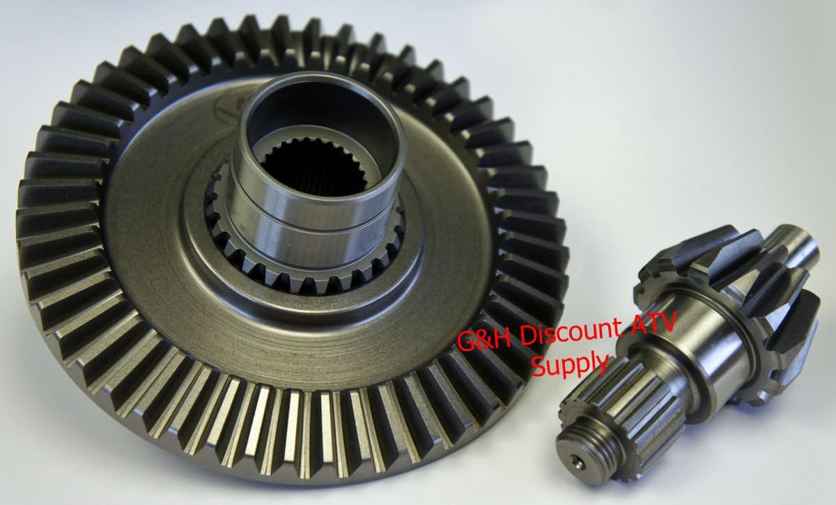 NEW Honda TRX 350 400 AT Rancher Rear Differential Ring & Pinion Gear ...