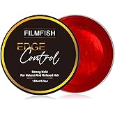 Amazon.com : BASK & LATHER Strong Hold Edge Control Gel with Castor Oil ...