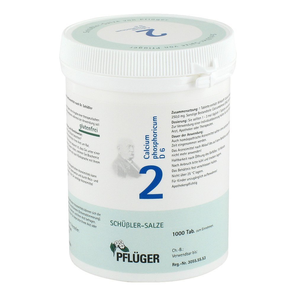 Biochemie Pflüger 2 Calci 1000 stk: Amazon.de: Drogerie & Körperpflege