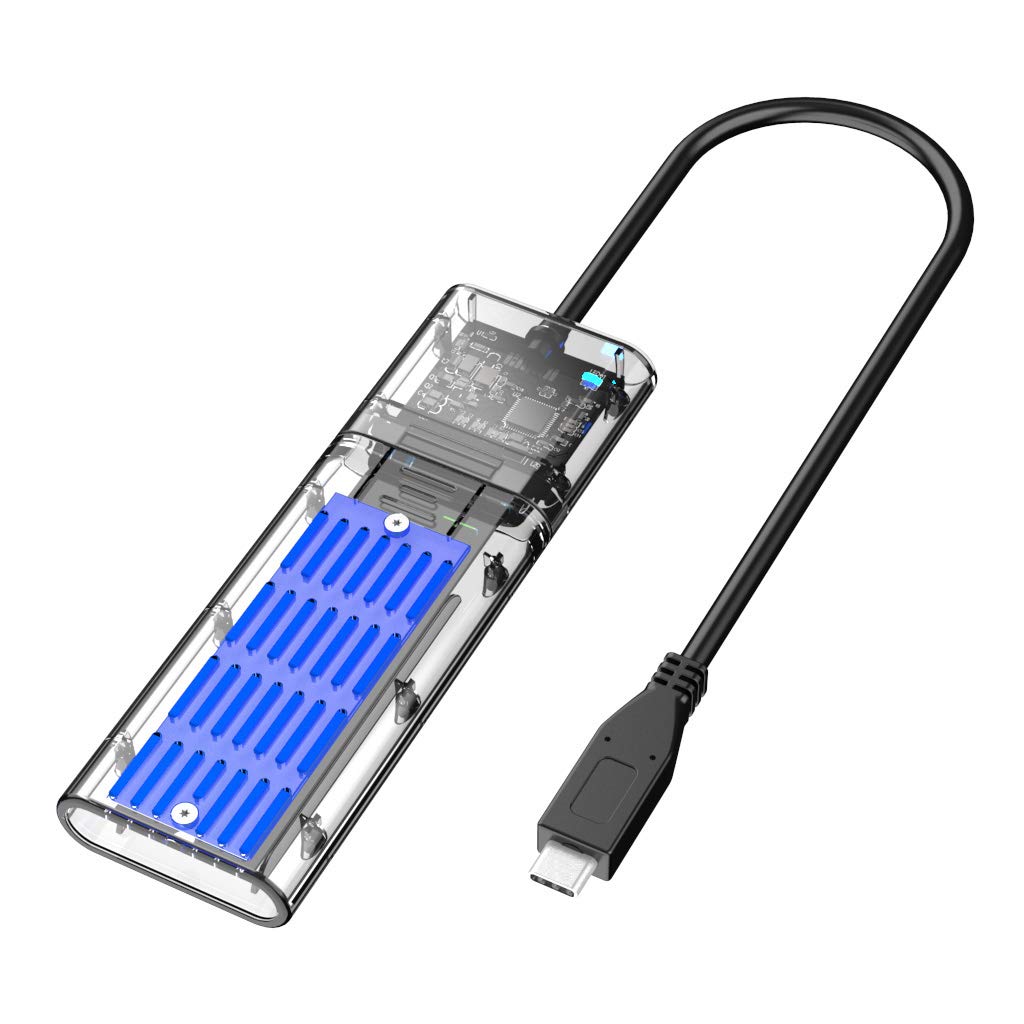 Buy USB 3 1 To M 2 NGFF SSD Enclosure Type C To M2 Caddy NGFF Gen1
