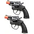 Amazon.com: Toy Cap Gun: Set Of 2 Police Style 38 Super Cap 8-Shot ...