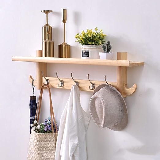 Como hacer un perchero de madera para la pared | Percheros de pared, percheros de pie...