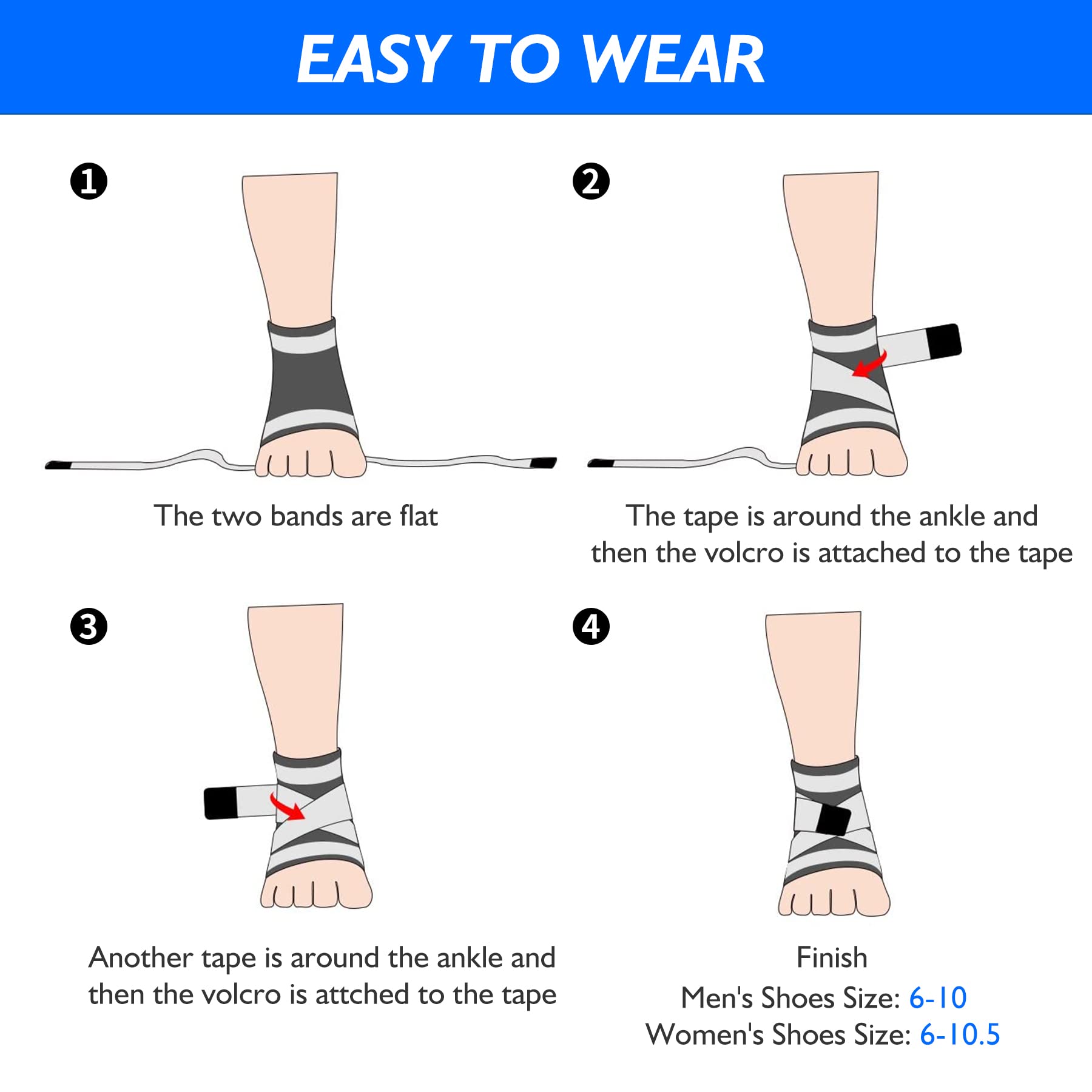 Mua U-pick Ankle Brace for Plantar Fasciitis Support, Compression Sock ...