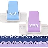 Amazon.com: Fascola 1Pcs Fresh Style Fancy Border Craft Punch Beauty ...